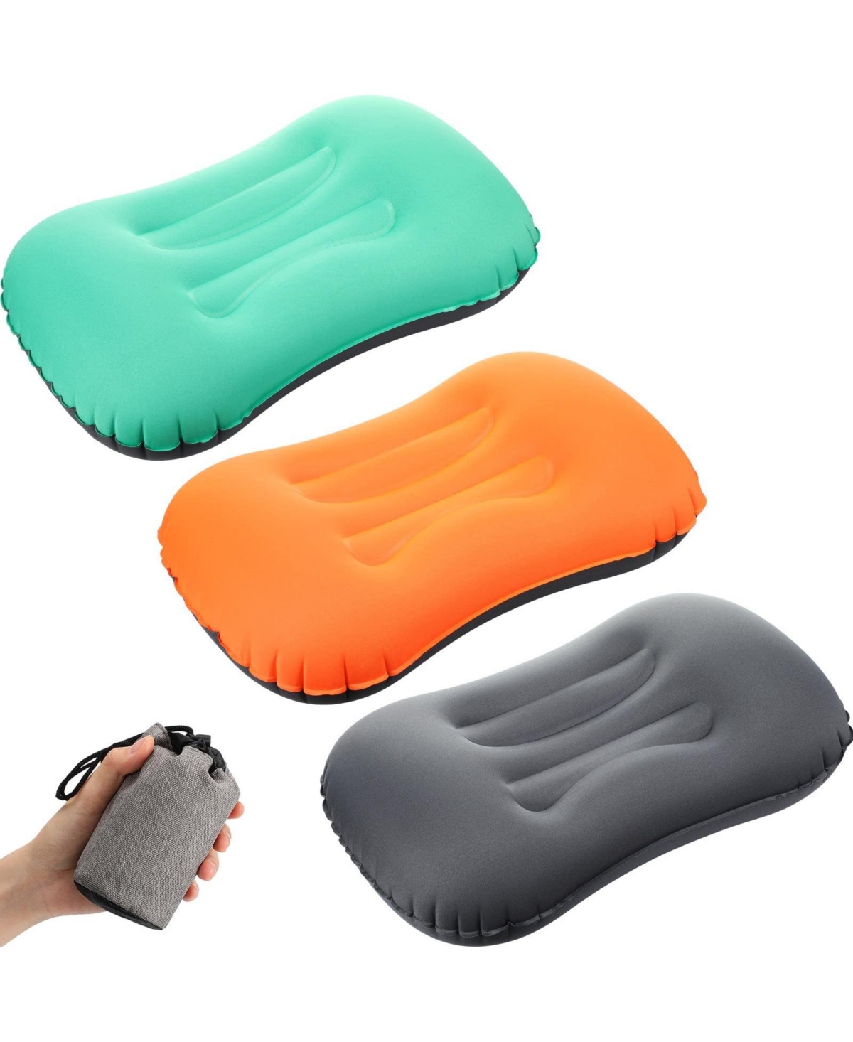Click here for Piscifun 3 Pack Inflatable Camping Travel Neck Sup... prices