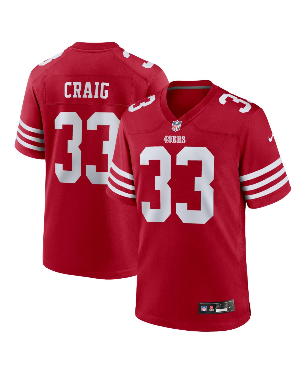 Click here for Nike Mens Roger Craig Scarlet San Francisco 49ers... prices