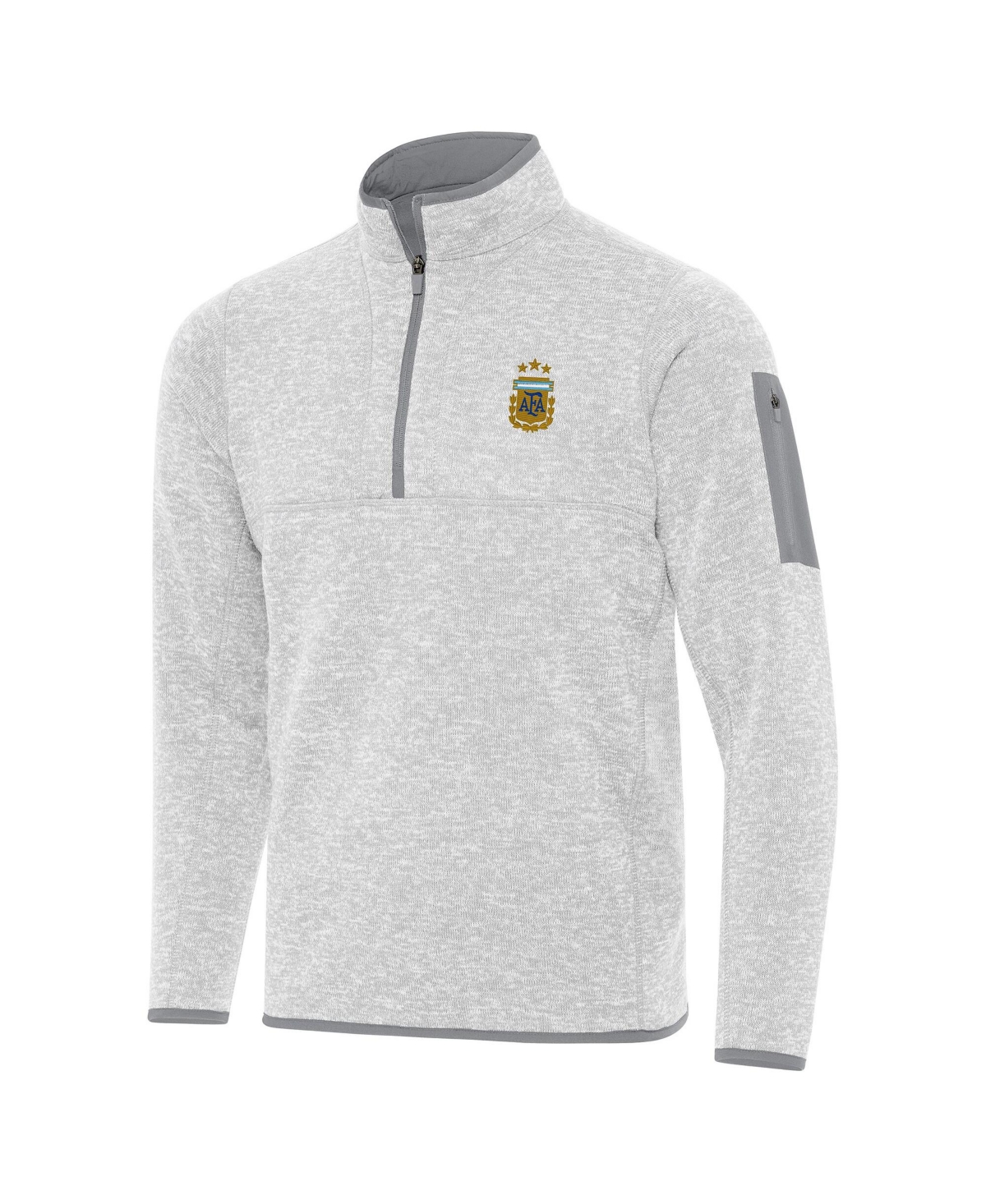 Click here for Antigua Mens Heather Gray Argentina National Team... prices