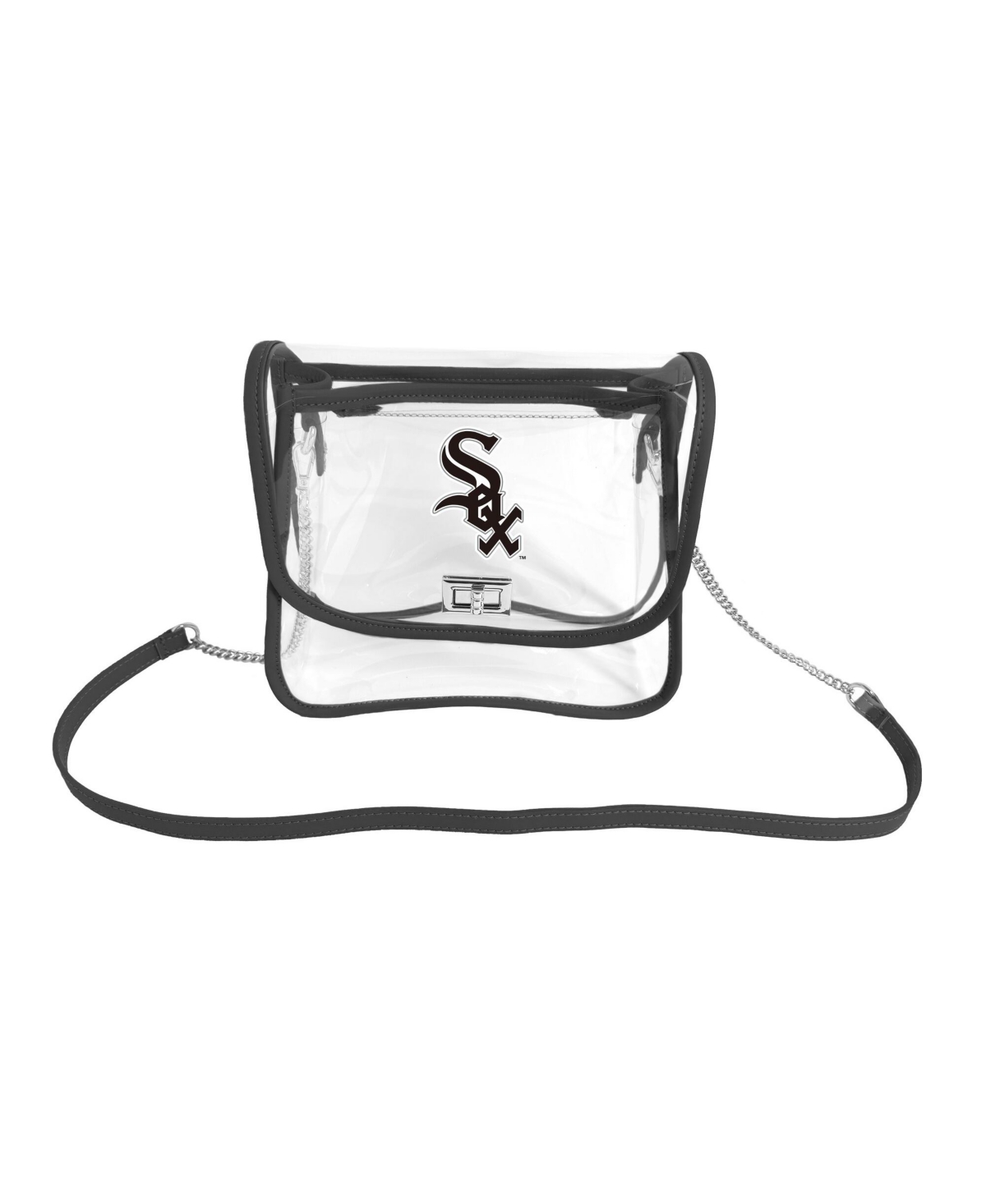 Click here for Logo Brands Chicago White Sox Sideline Clear Purse... prices