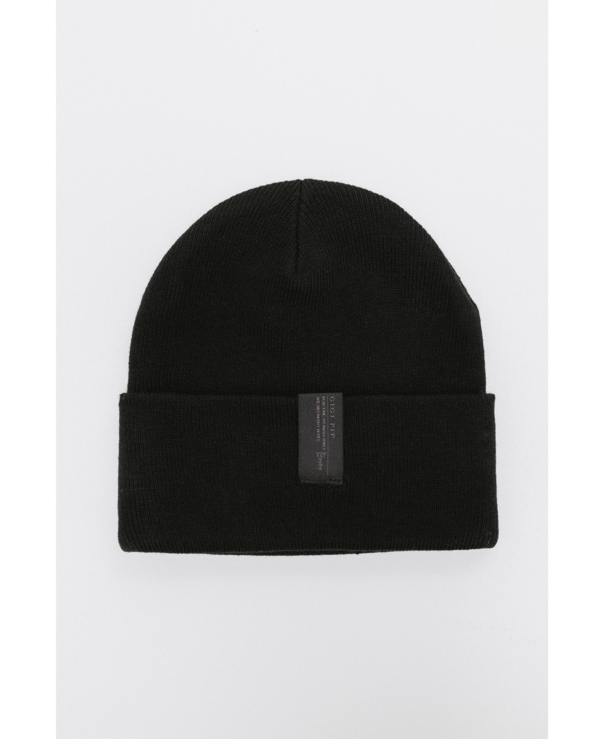 Click here for Gigi Pip Womens Shay Knit Beanie - Black prices