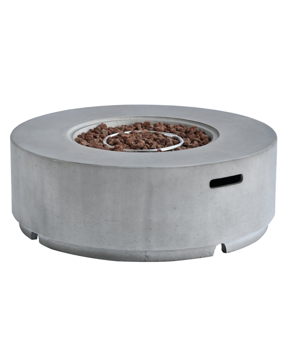Click here for Mondawe Round Mgo Propane Fire Pit Table with Faux... prices
