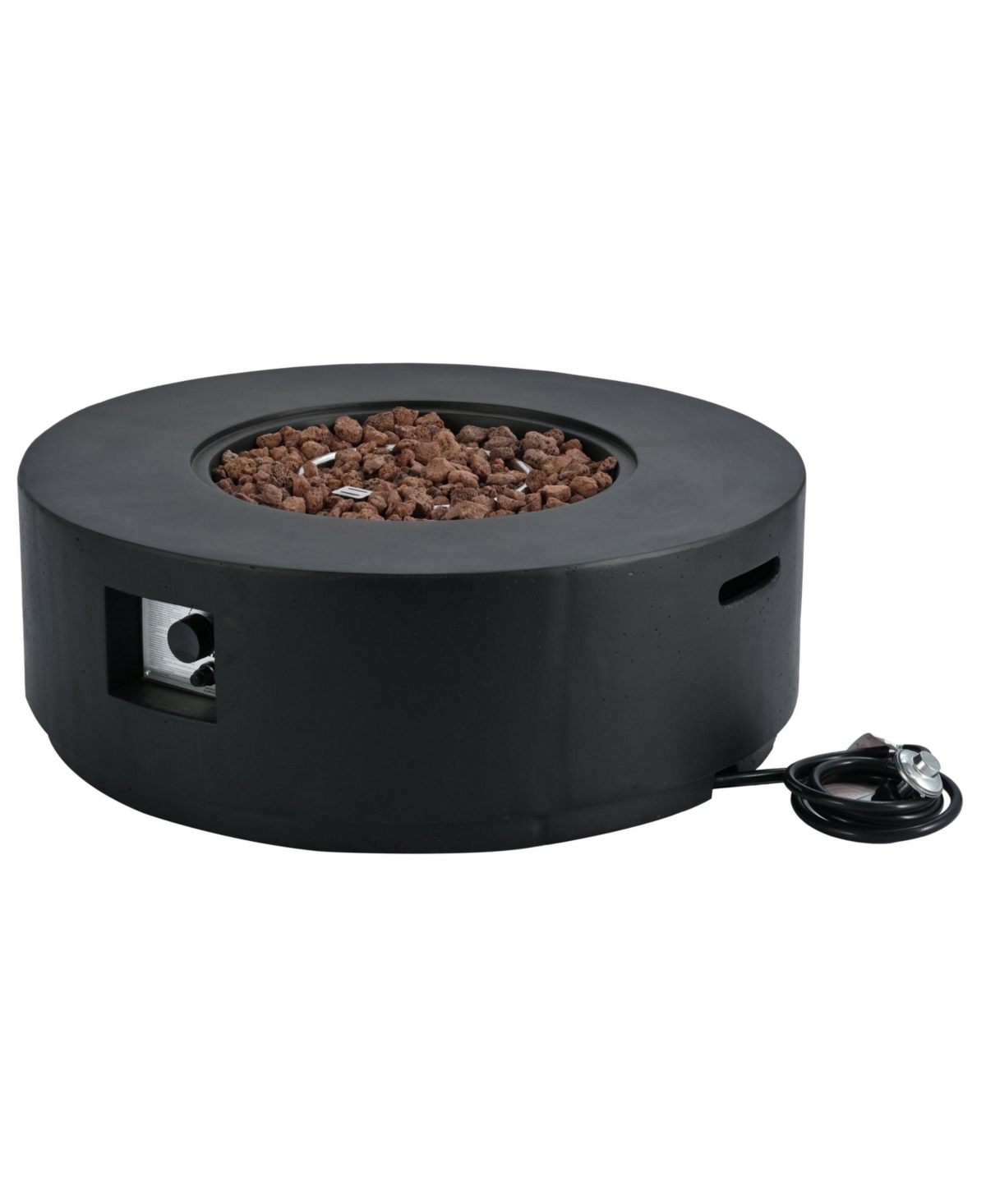 Click here for Mondawe Round Mgo Propane Fire Pit Table with Faux... prices