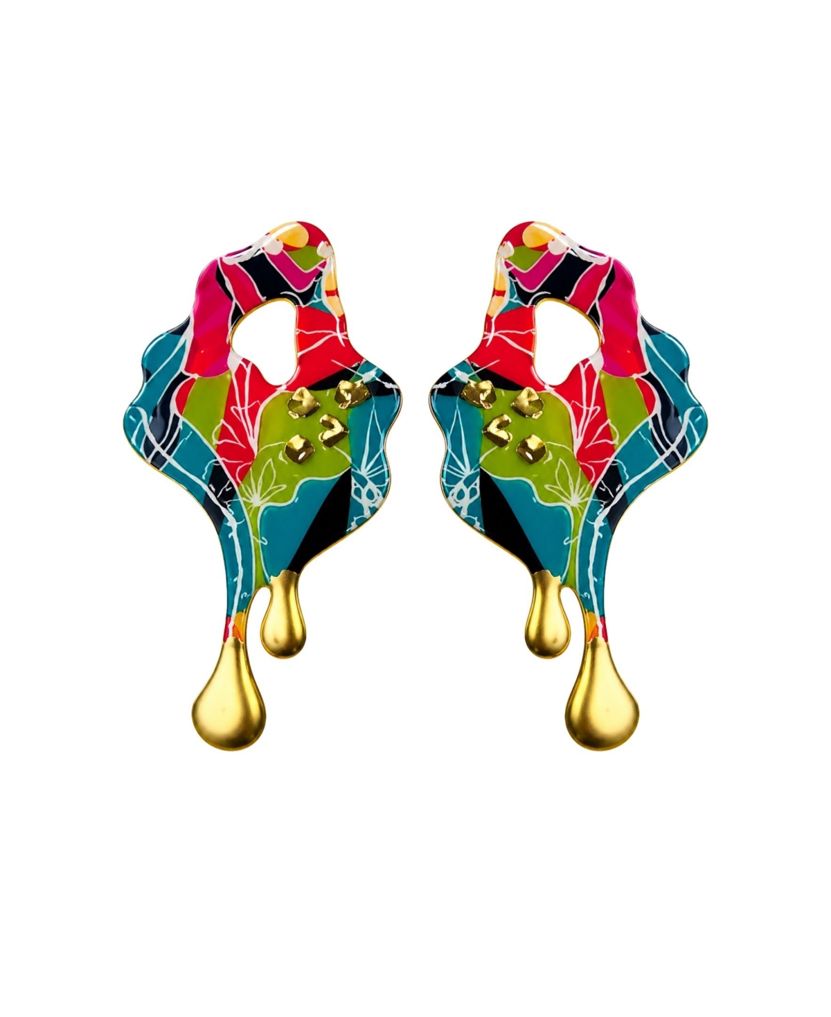 Click here for Swanky Designs Molten Drip Artistic Sculptural Sta... prices