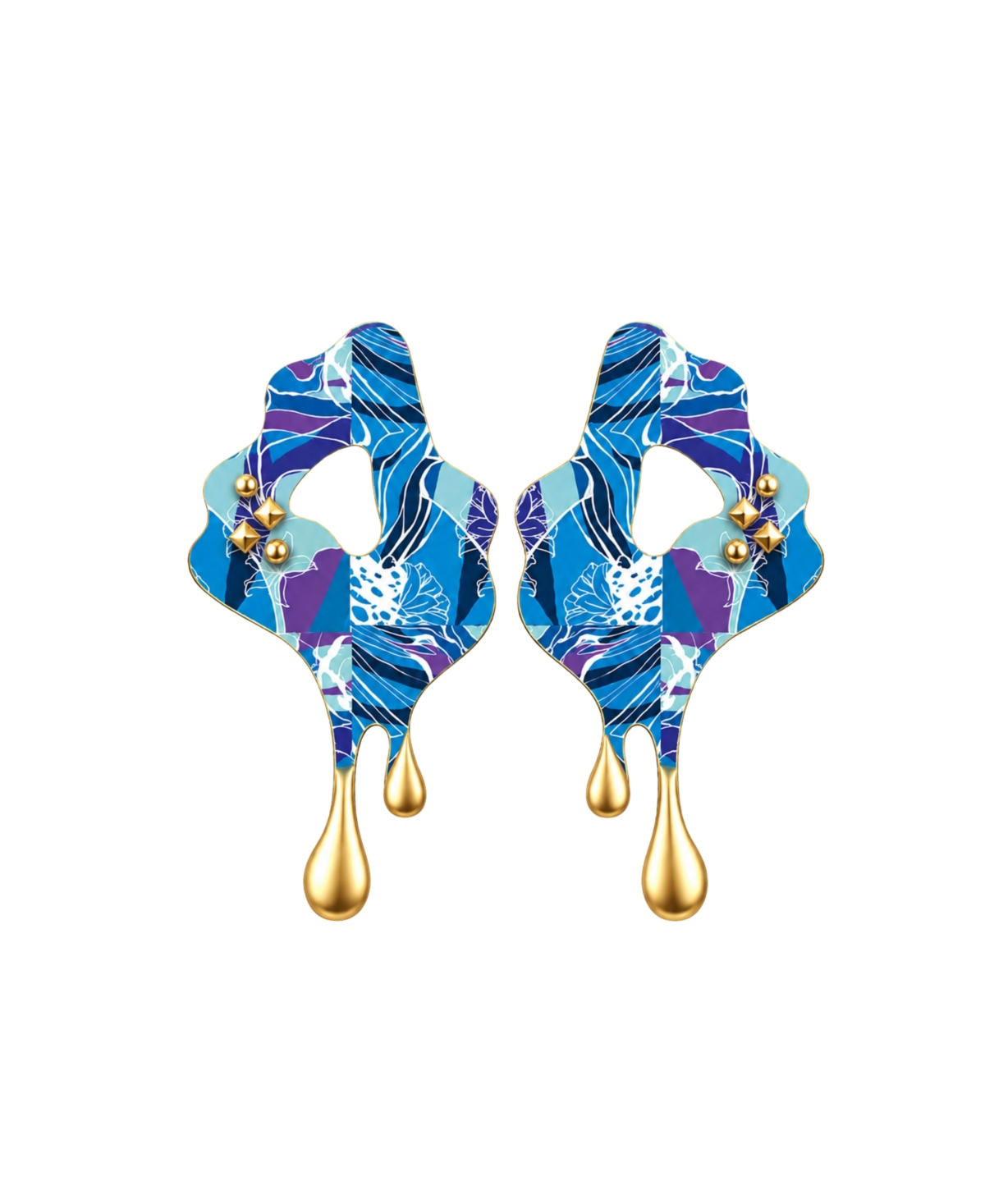 Click here for Swanky Designs Molten Drip Artistic Sculptural Sta... prices