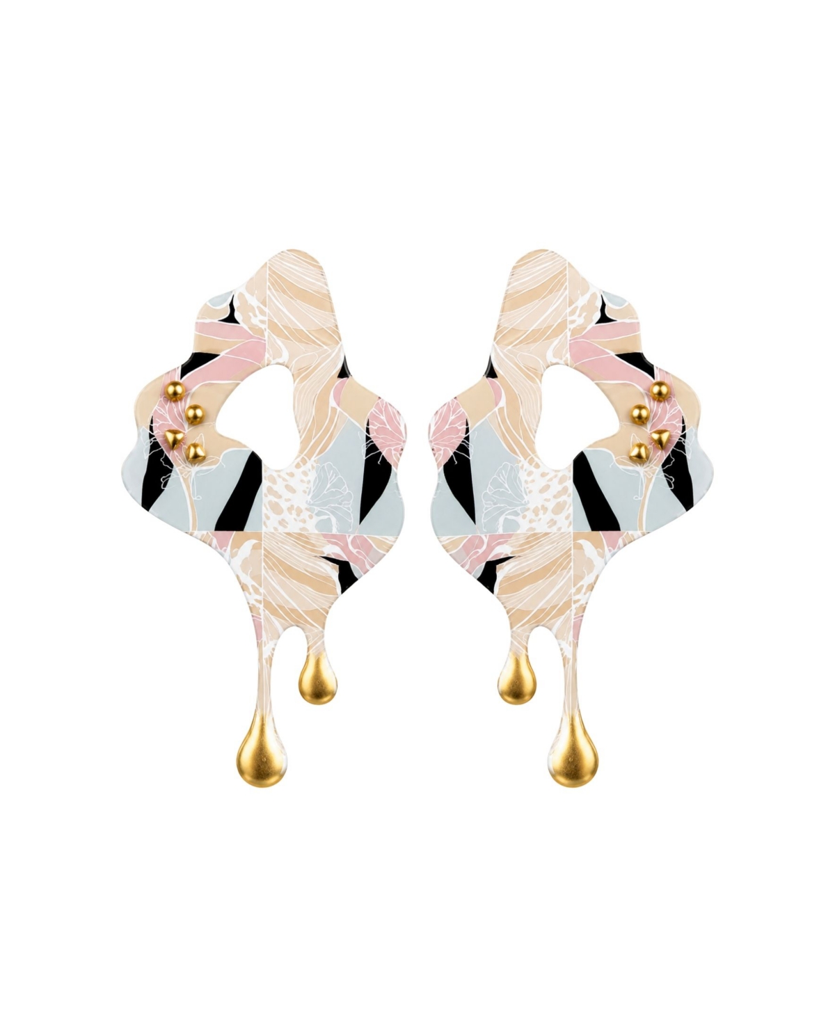 Click here for Swanky Designs Molten Drip Artistic Sculptural Sta... prices