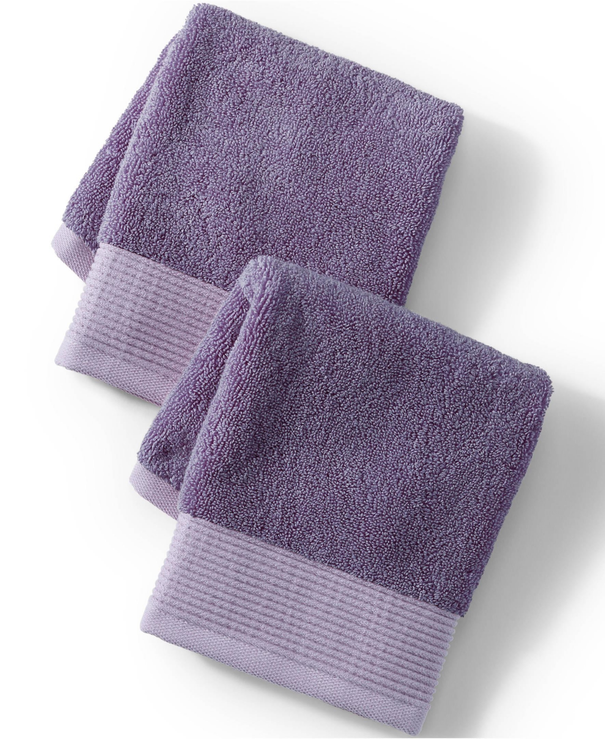 Click here for Lands End Turkish Luxe 2-Piece Washcloth Set - Ant... prices