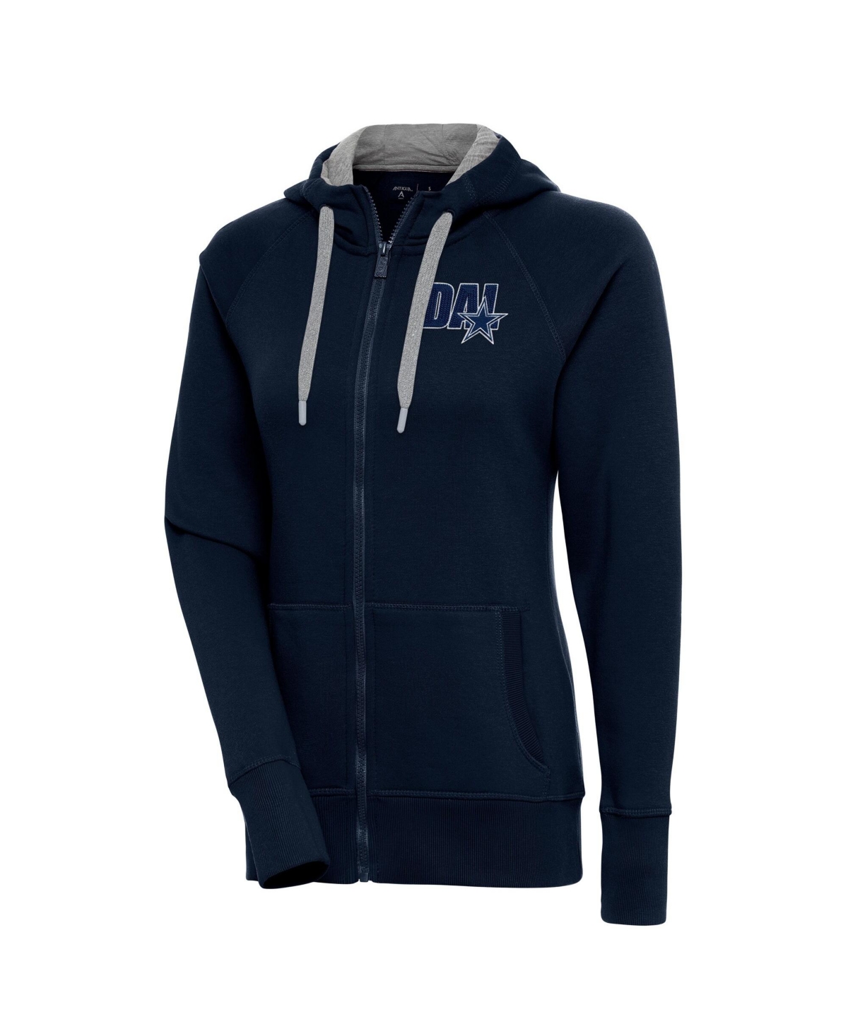 Click here for Antigua Womens Dallas Cowboys Victory Full-Zip Rag... prices