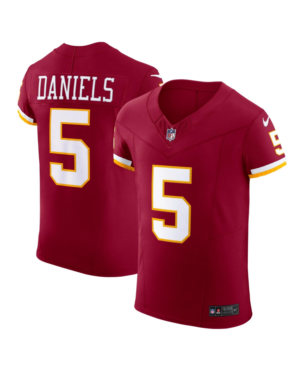Click here for Nike Mens Jayden Daniels Burgundy Washington Comma... prices