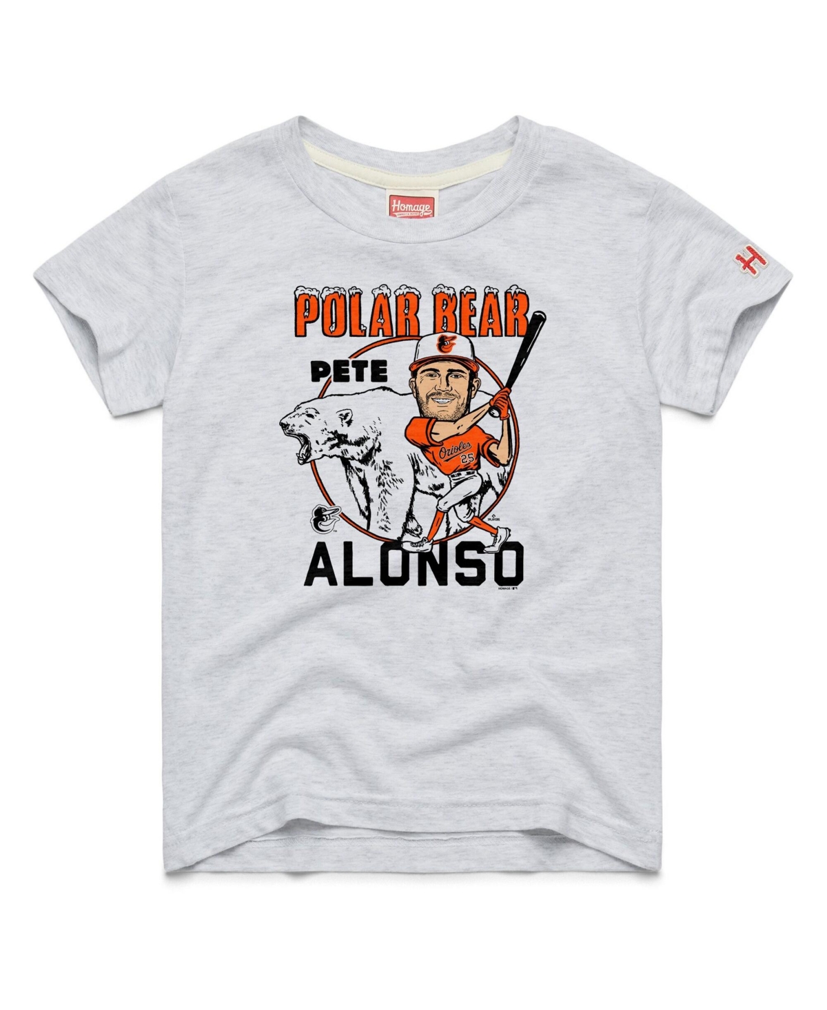 Click here for Homage Big Boys and Girls Pete Alonso Ash Baltimor... prices