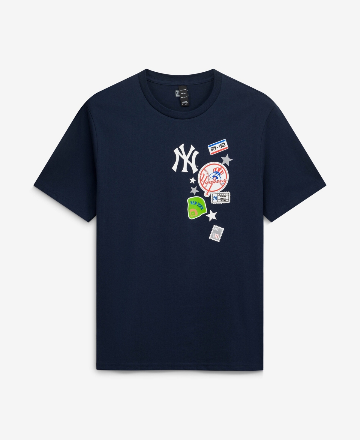Click here for New Era Mens Navy New York Yankees City Patch T-Sh... prices