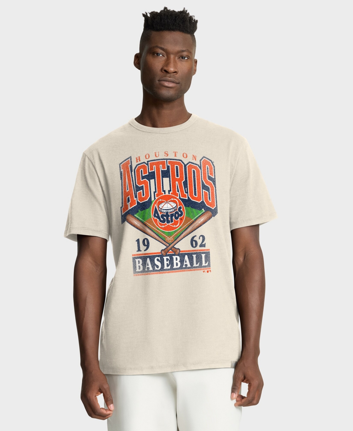 Click here for Fanatics Mens Tan Houston Astros Stadium Slub T-Sh... prices
