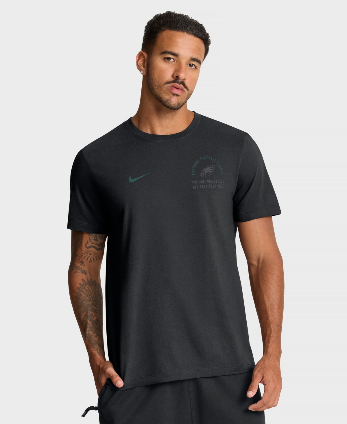 Click here for Nike Mens Black Philadelphia Eagles Split Logo T-S... prices