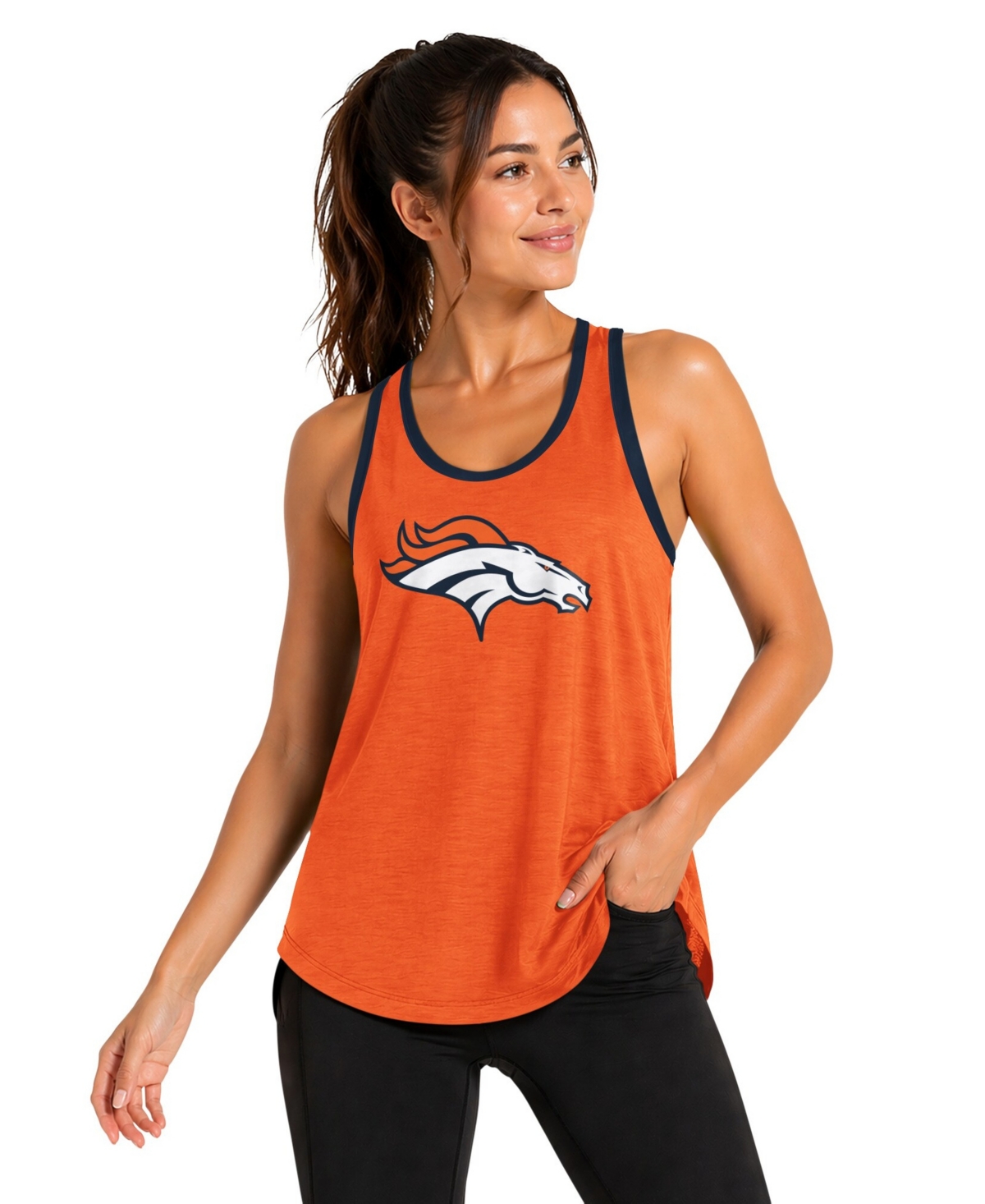 Click here for G-iii 4Her by Carl Banks Womens Orange Denver Bron... prices