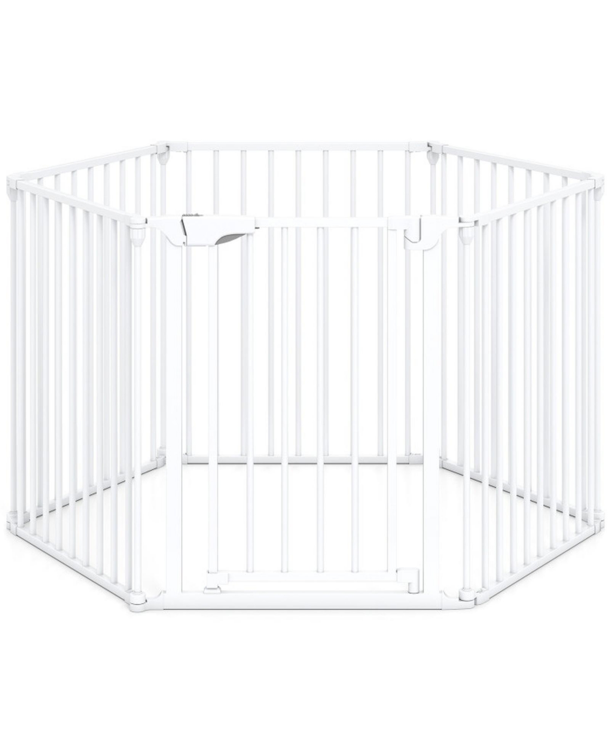 Click here for Hongge Extra Wide 6-Panel Pet Safety Gate Fits 34.... prices
