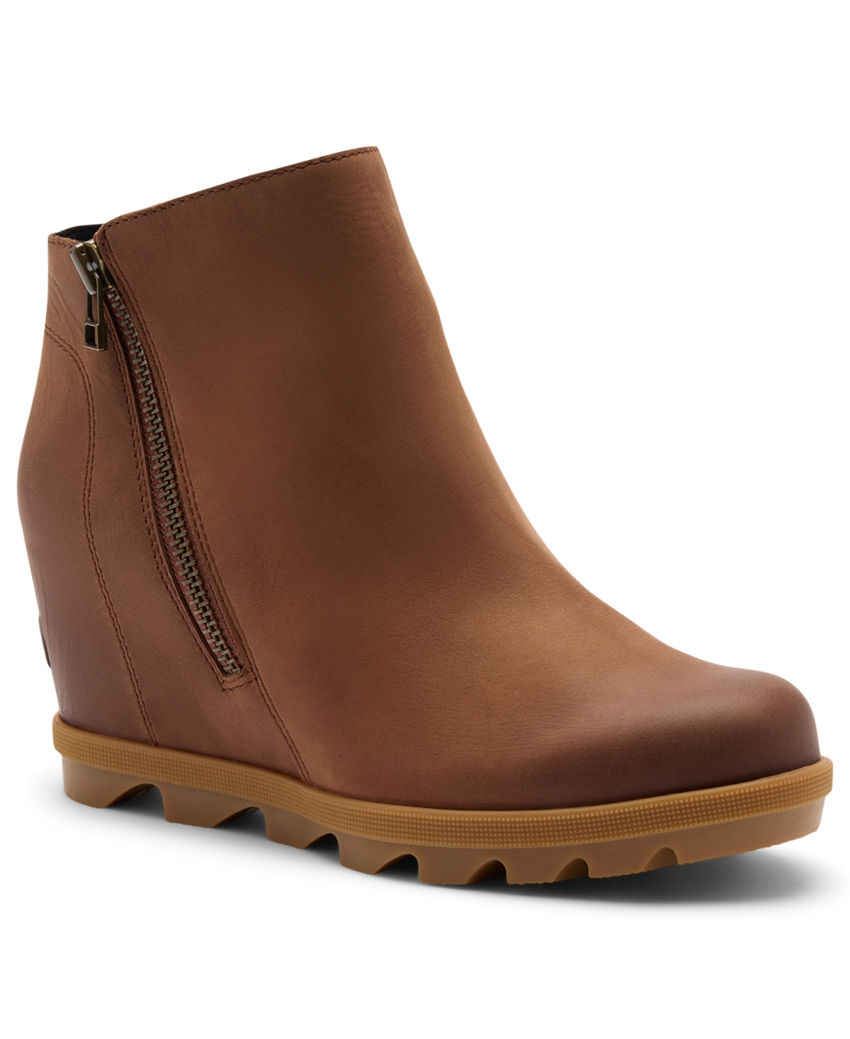 Click here for Sorel Womens Joan Rhapsody Zipper Booties - Dark A... prices