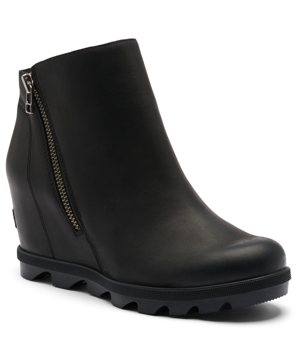 Click here for Sorel Womens Joan Rhapsody Zipper Booties - Black/... prices