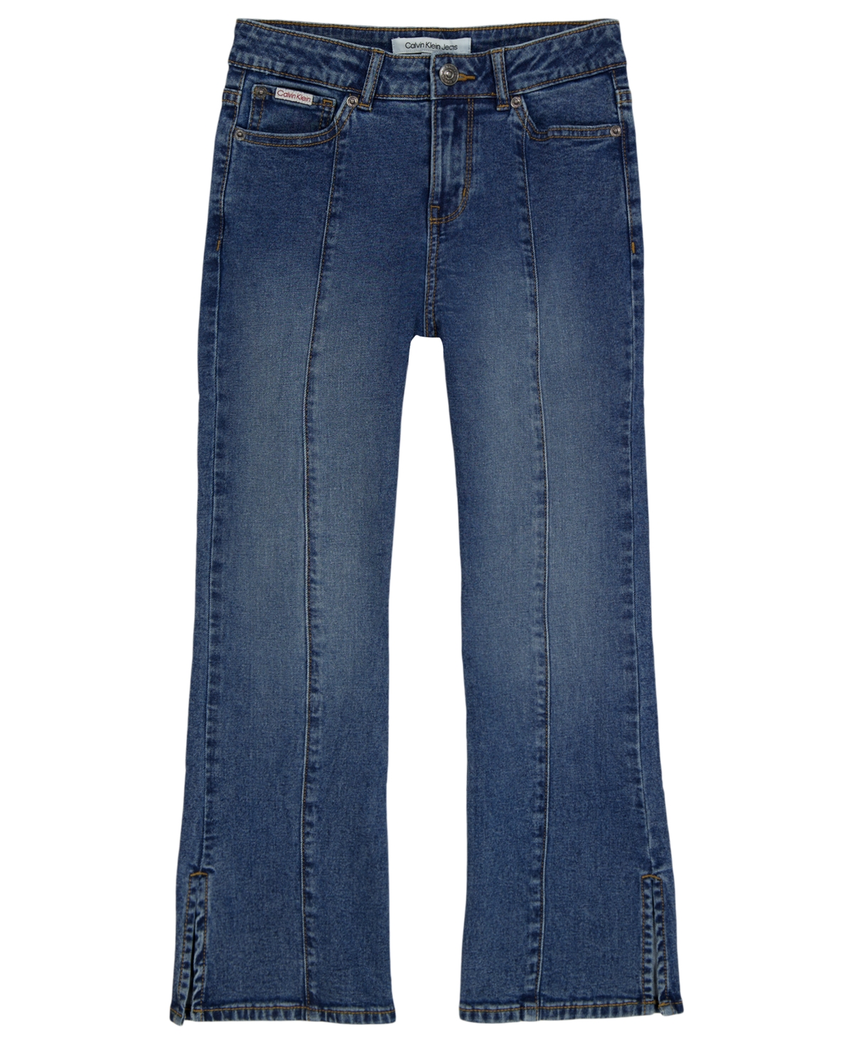 Click here for Calvin Klein Girls 7-16 Logo Denim Jeans - Andrew... prices