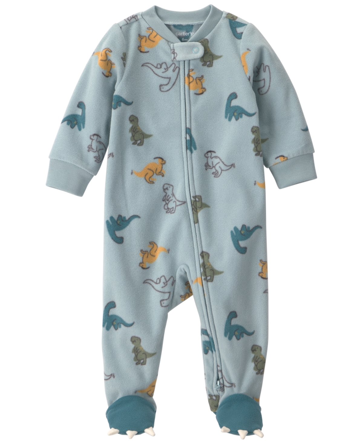 Click here for Carters Baby Boys Fleece Dinosaur 2-Way Zip Sleep... prices