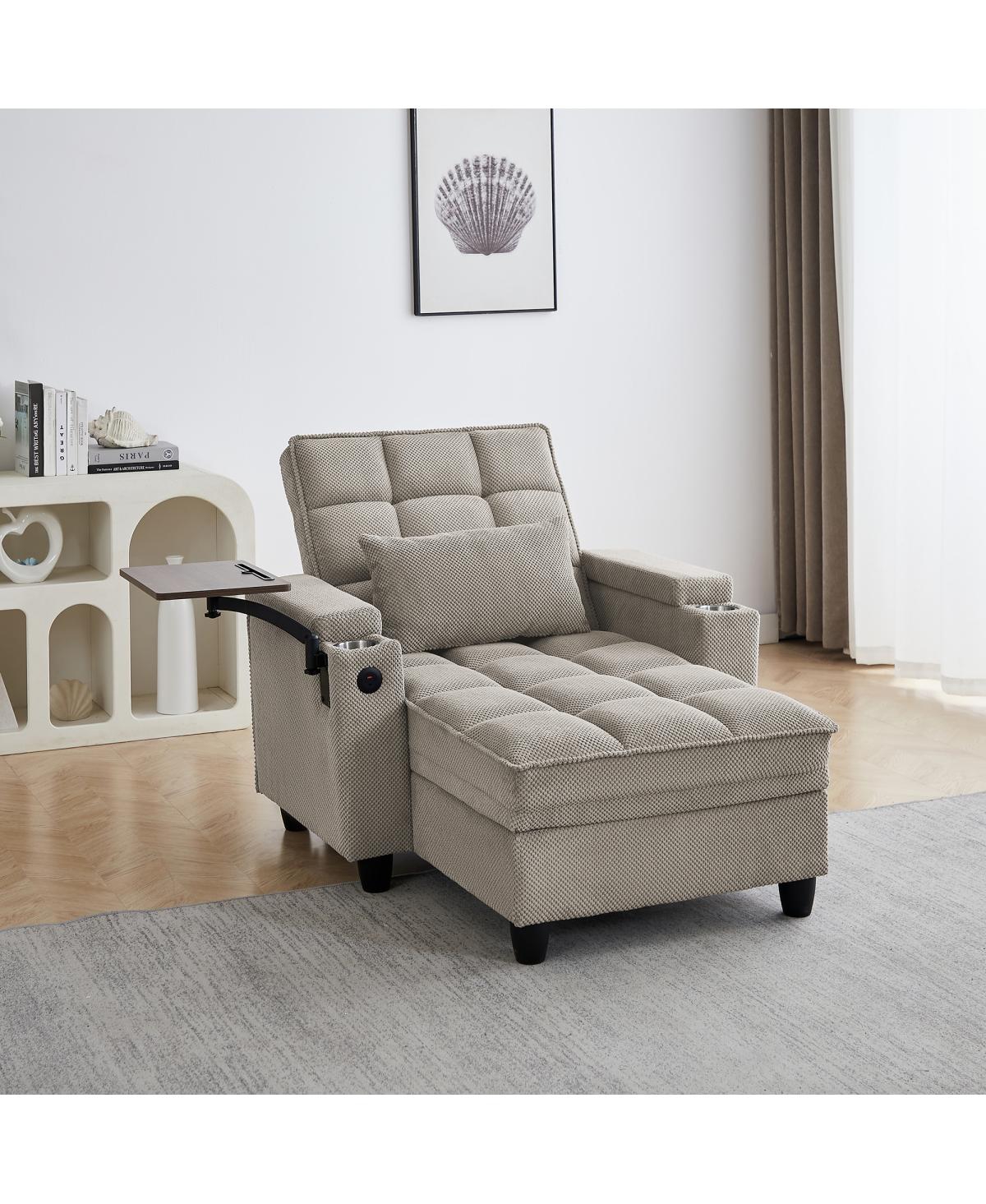 Click here for Streamdale Furniture Khaki Adjustable Sleeper Chai... prices