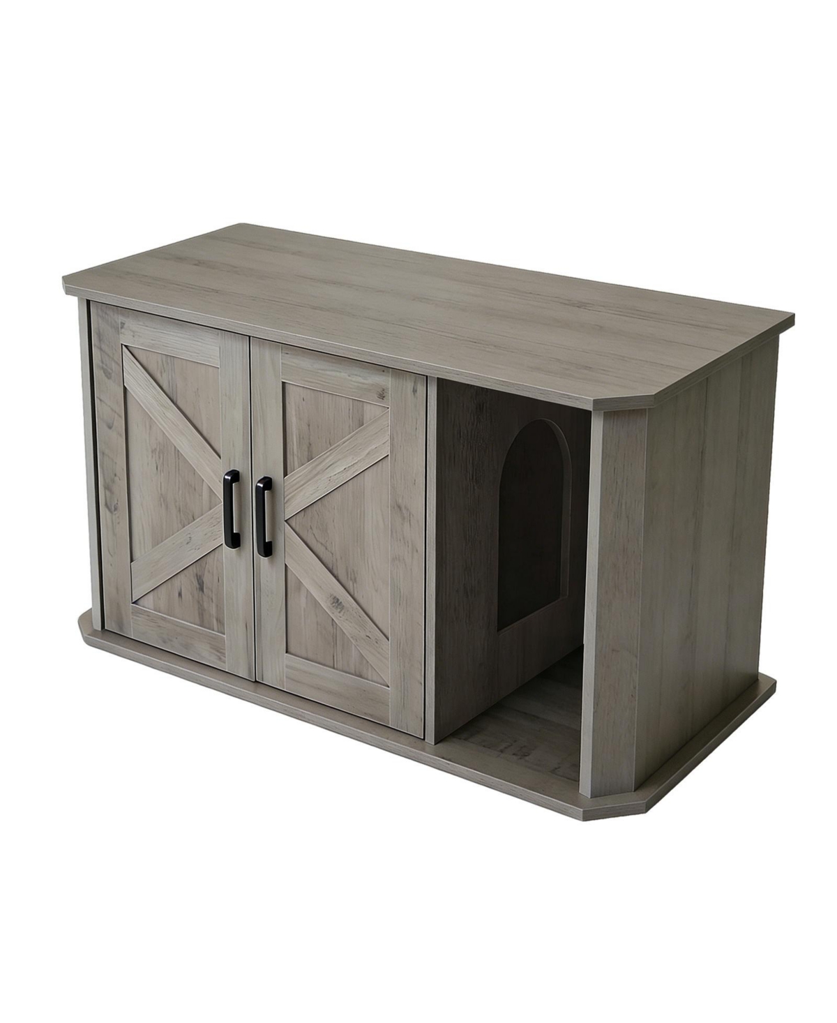 Click here for homfan Wooden Cat Litter Box Enclosure - Modern Hi... prices