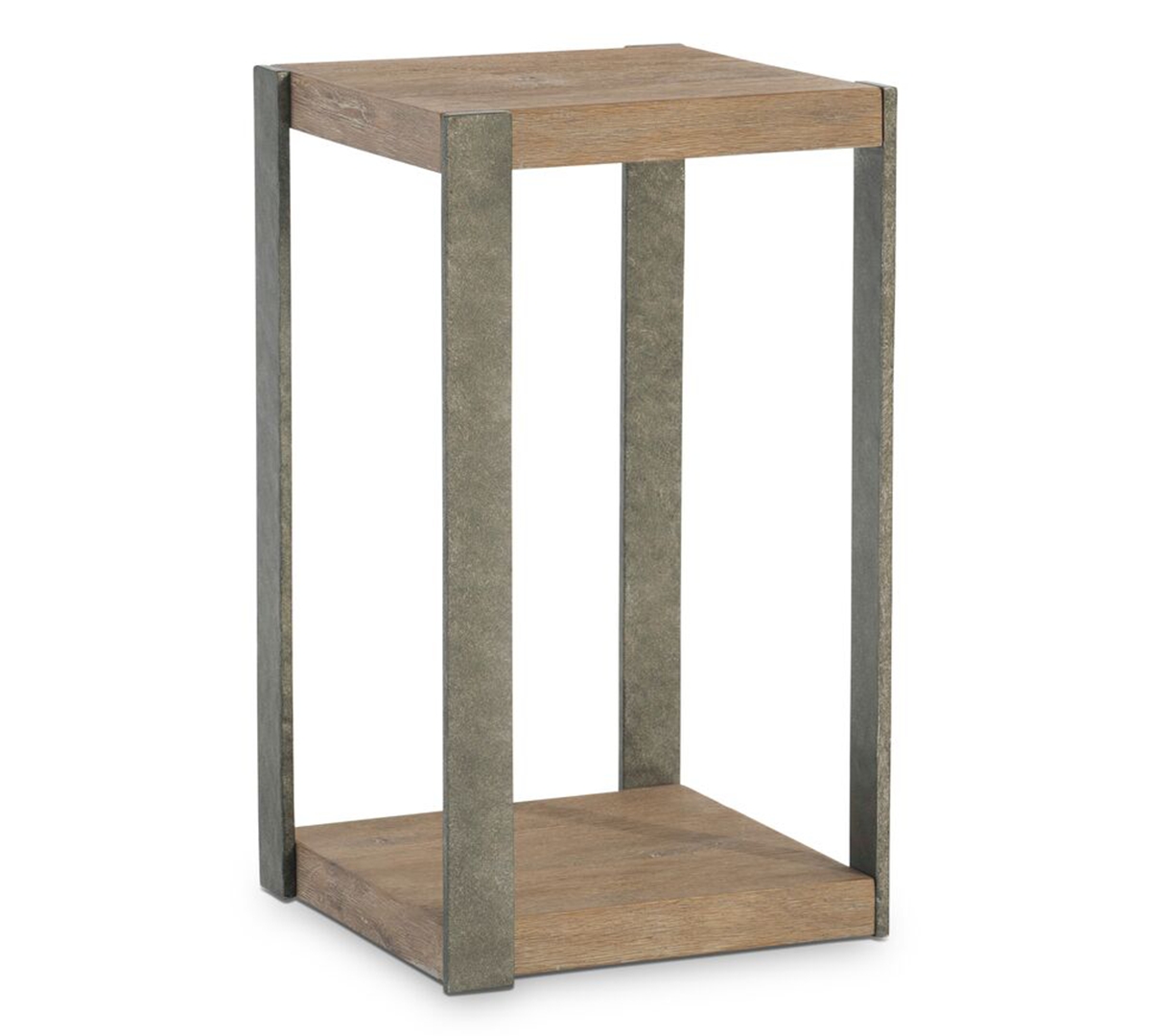 Click here for Bernhardt Tribeca 12.38 Wood & Steel Accent Table... prices