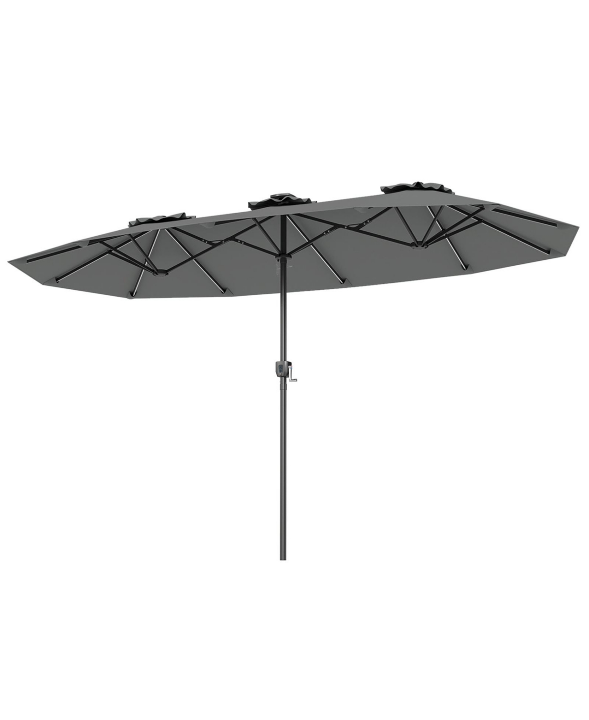 Click here for Sugift 13 Feet Double-Sided Patio Umbrella with Co... prices