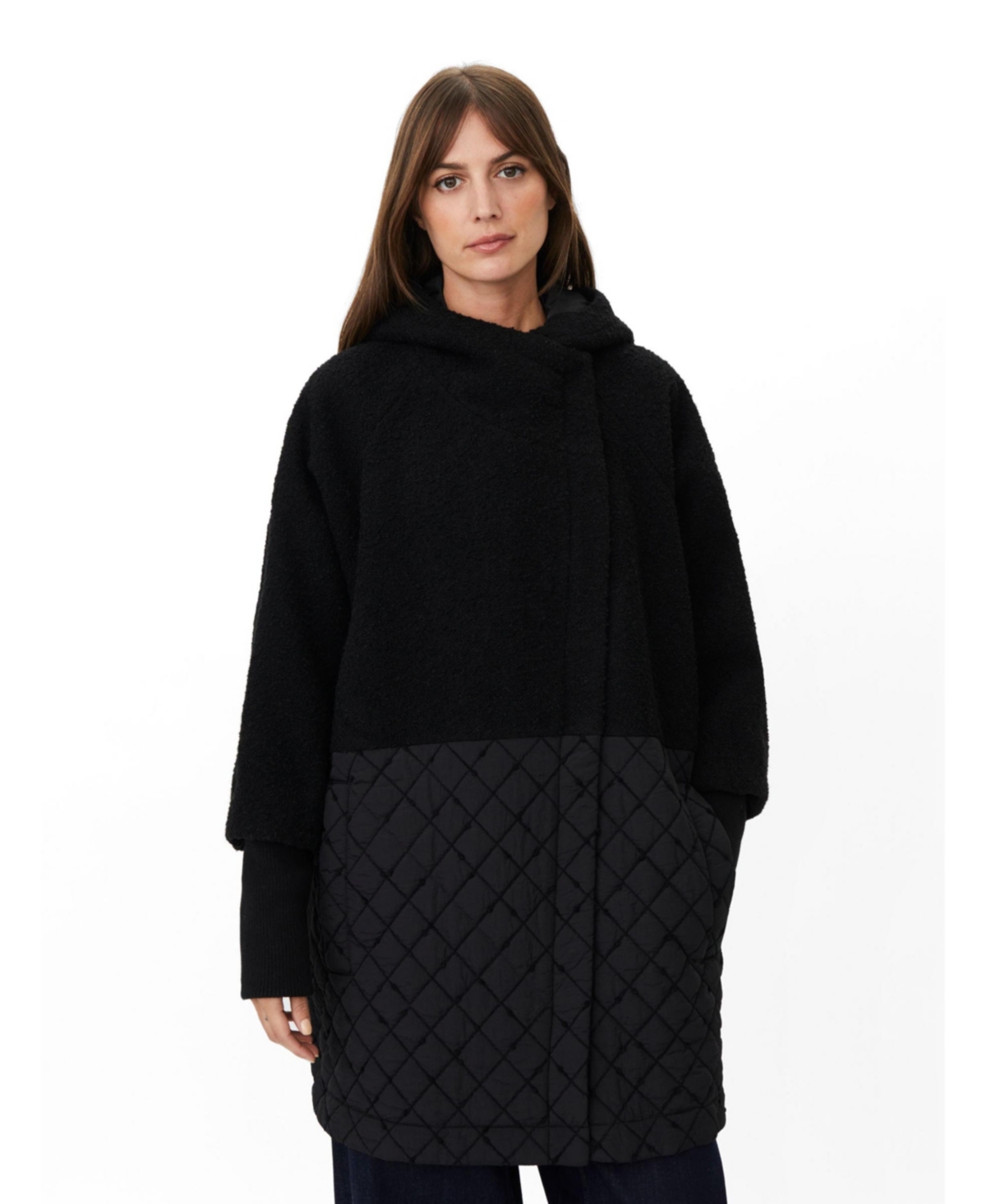 Click here for Masai Copenhagen Womens Motovira Quilted Hooded Co... prices