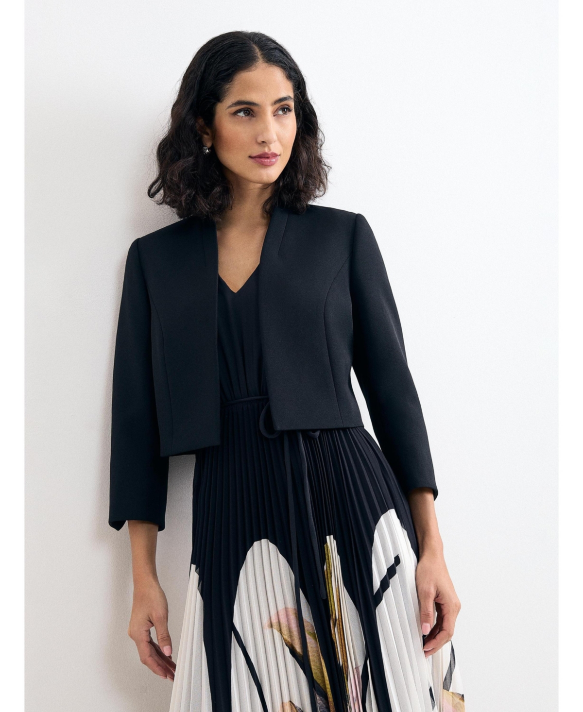 Click here for Phase Eight Womens Cropped Blazer Jacket - Black prices