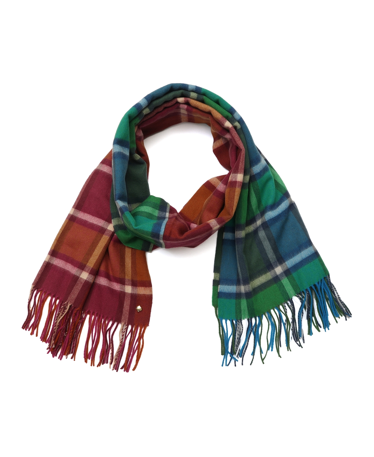 Click here for kate spade new york Womens Plaid Mix Yarn-Dyed Sca... prices