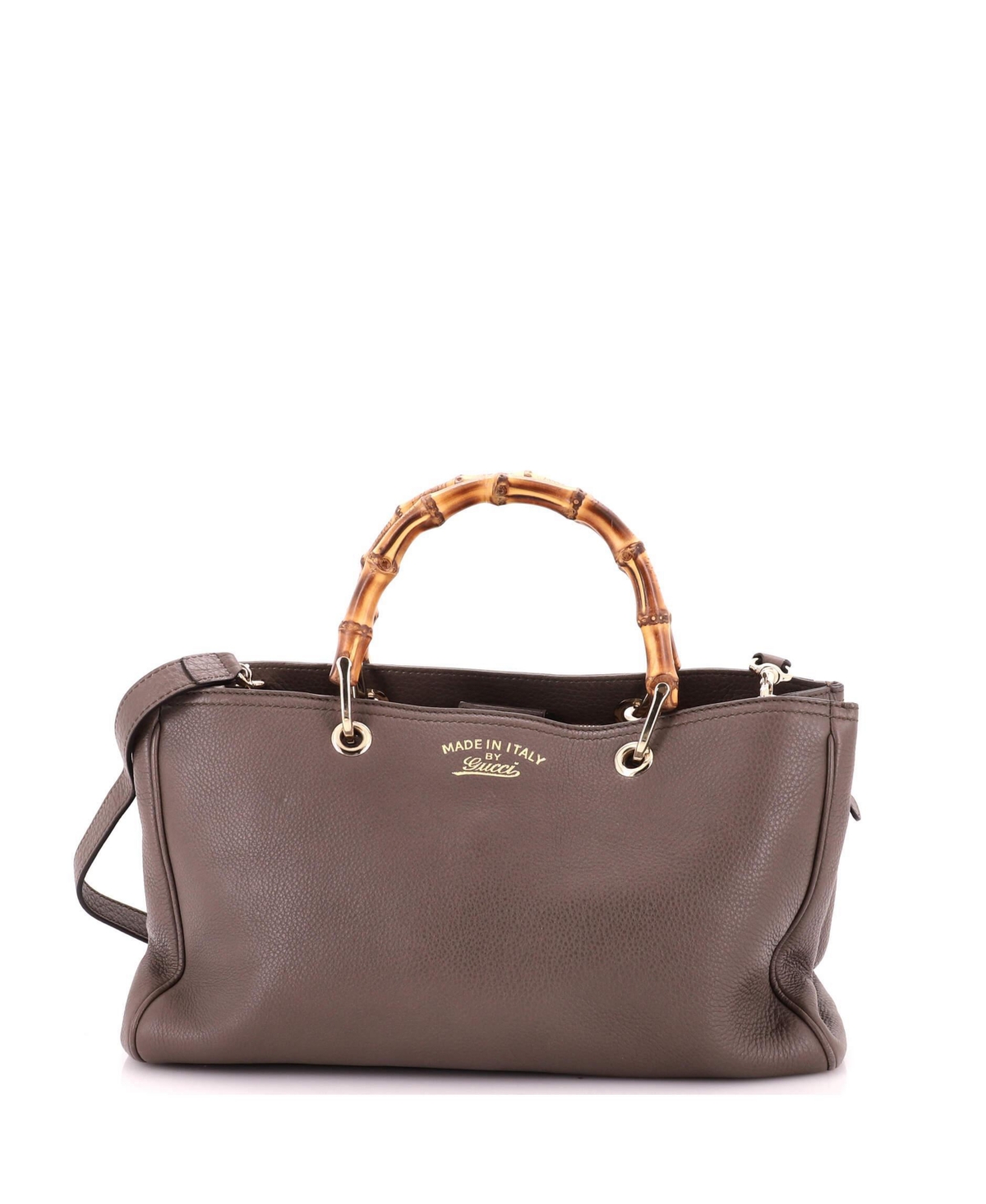 Click here for Pre-Owned Gucci Medium Bamboo Shopper Tote Leather... prices
