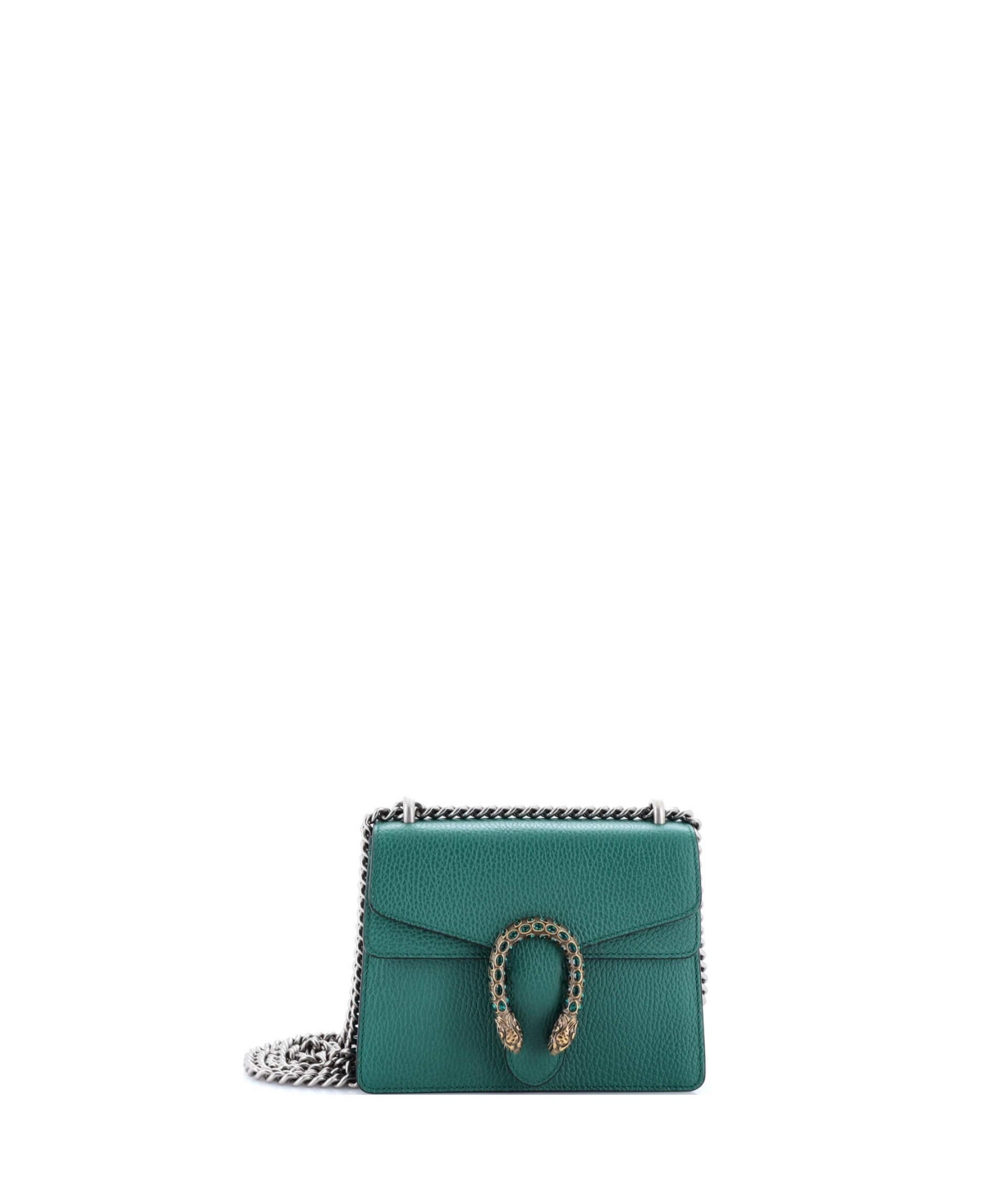 Click here for Pre-Owned Gucci Mini Dionysus Bag Leather - Green prices