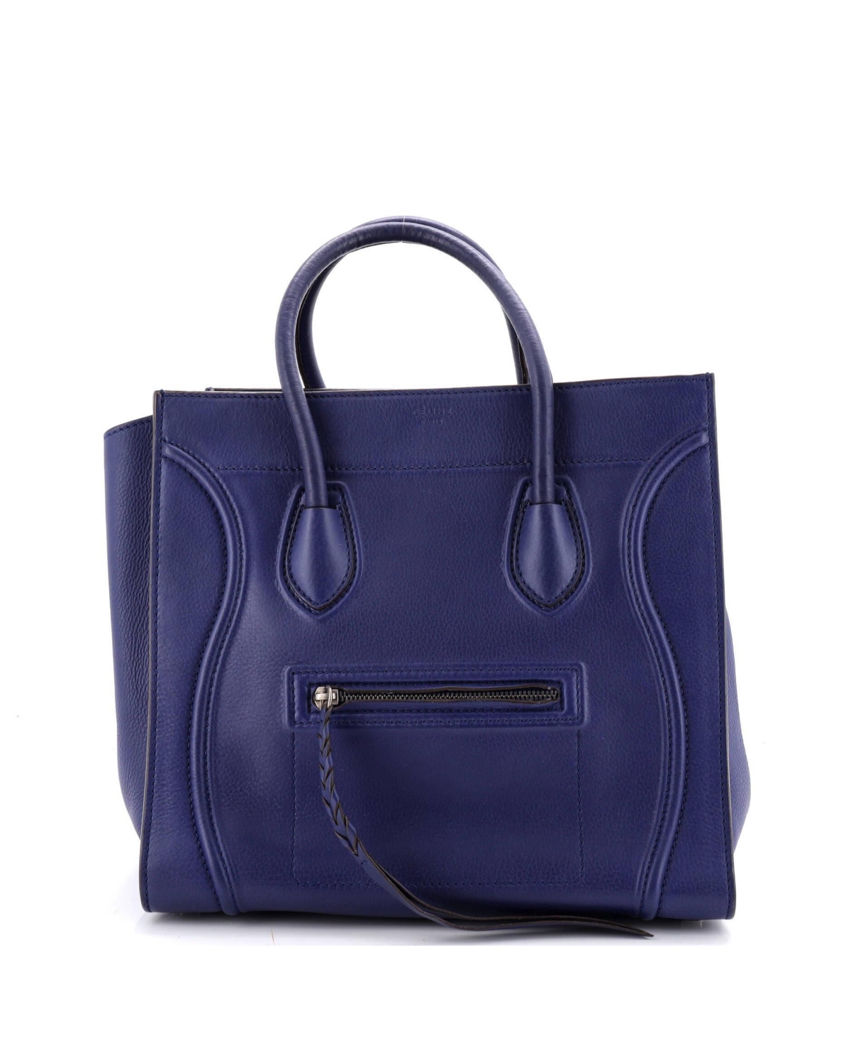 Click here for Pre-Owned Celine Medium Phantom Bag Grainy Leather... prices
