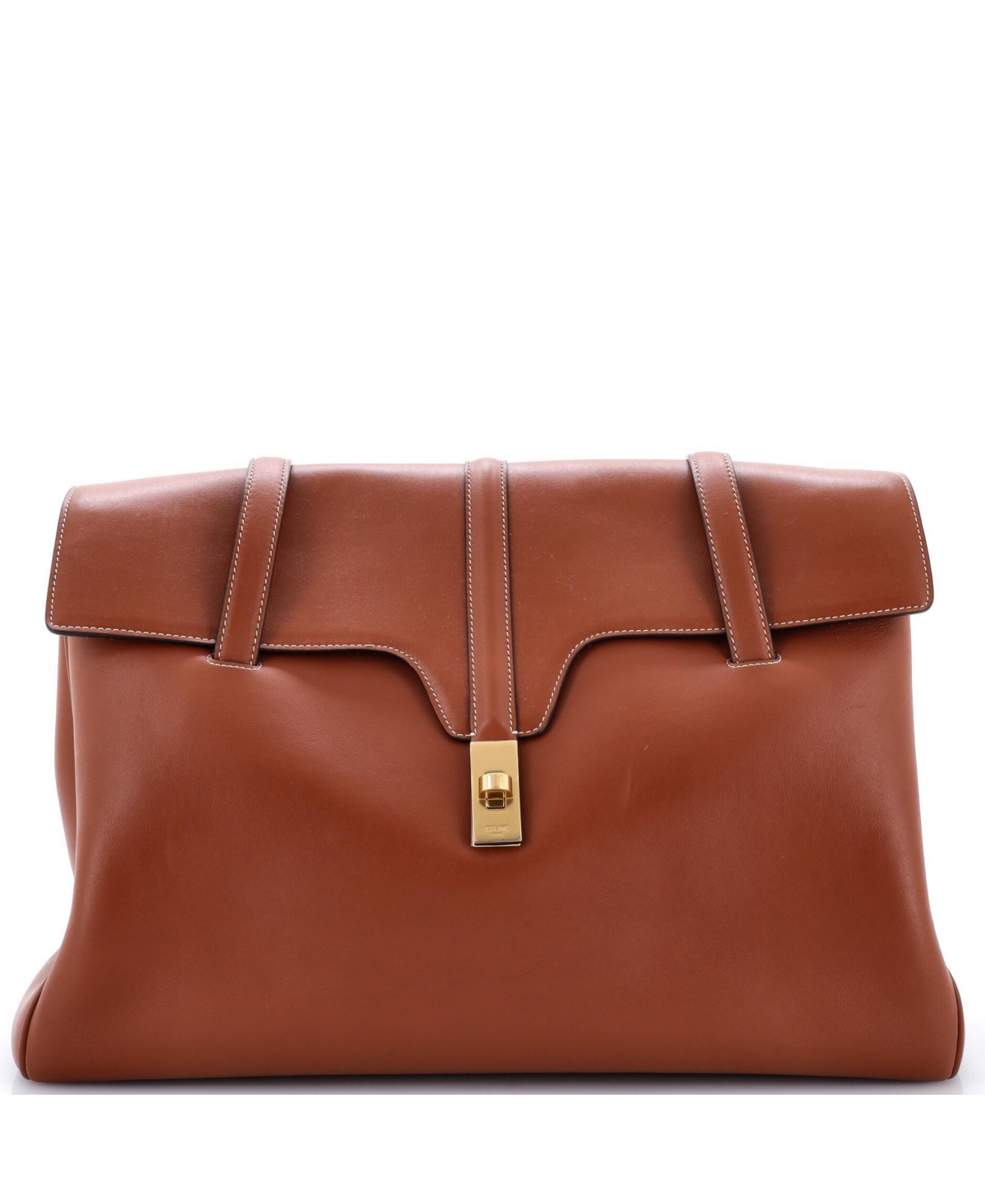 Click here for Pre-Owned Celine Large Soft 16 Bag Smooth Calfskin... prices