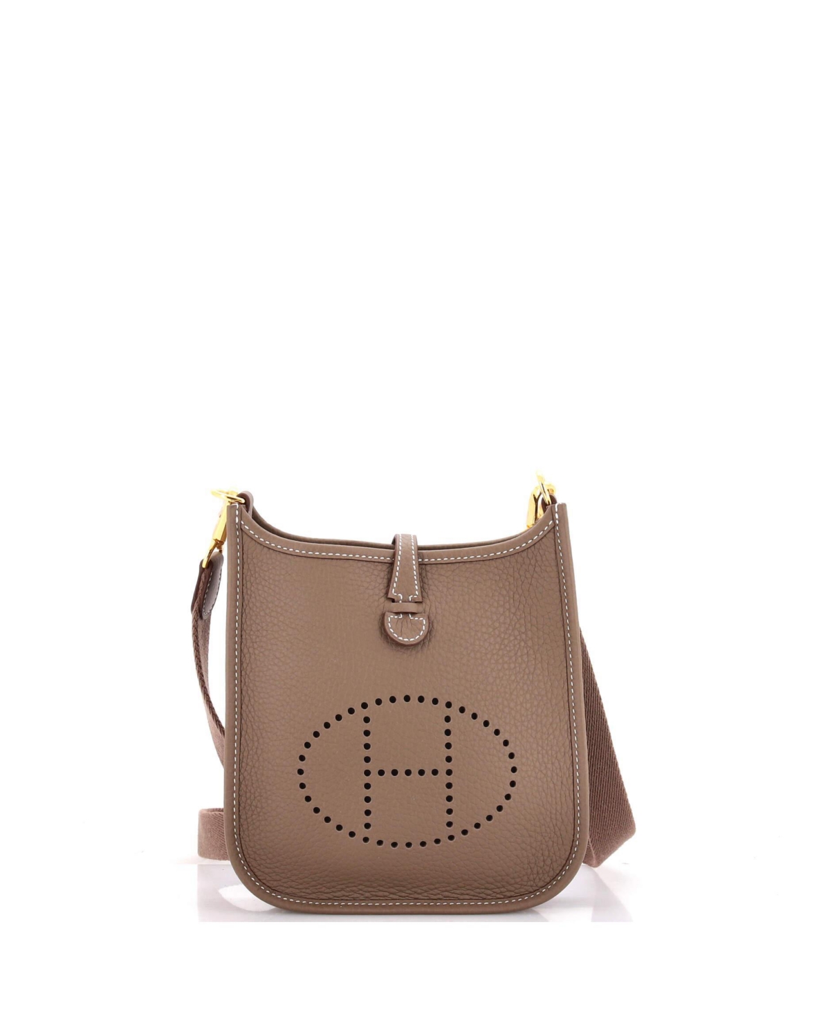 Click here for Pre-Owned Hermes Tpm Evelyne Bag Gen Iii Clemence... prices
