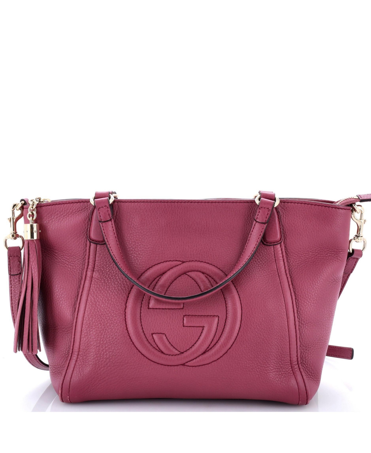 Click here for Pre-Owned Gucci Small Soho Convertible Top Handle... prices