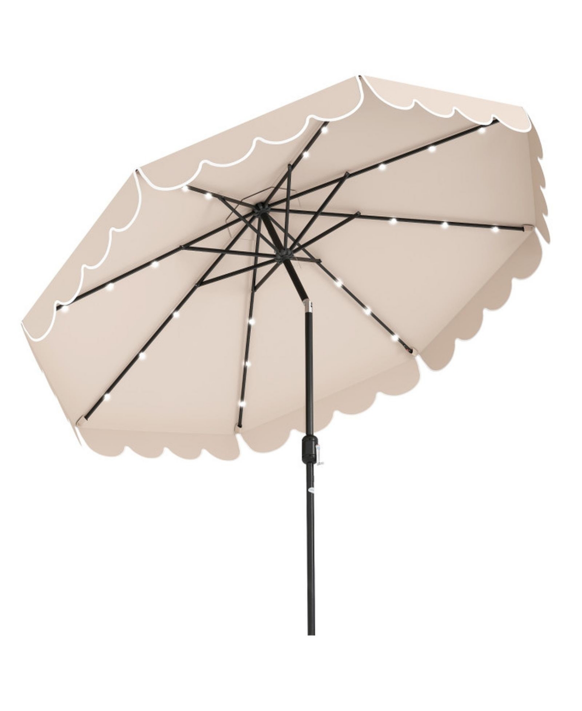 Click here for Gouun 10 Ft Solar Patio Umbrella with 24 Led Light... prices