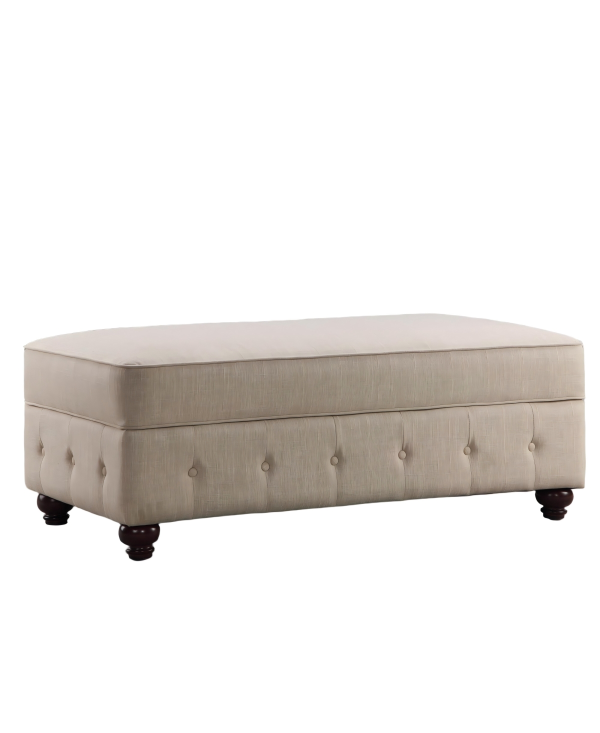Click here for Boyel Living Classic Button-Tufted Linen Storage O... prices