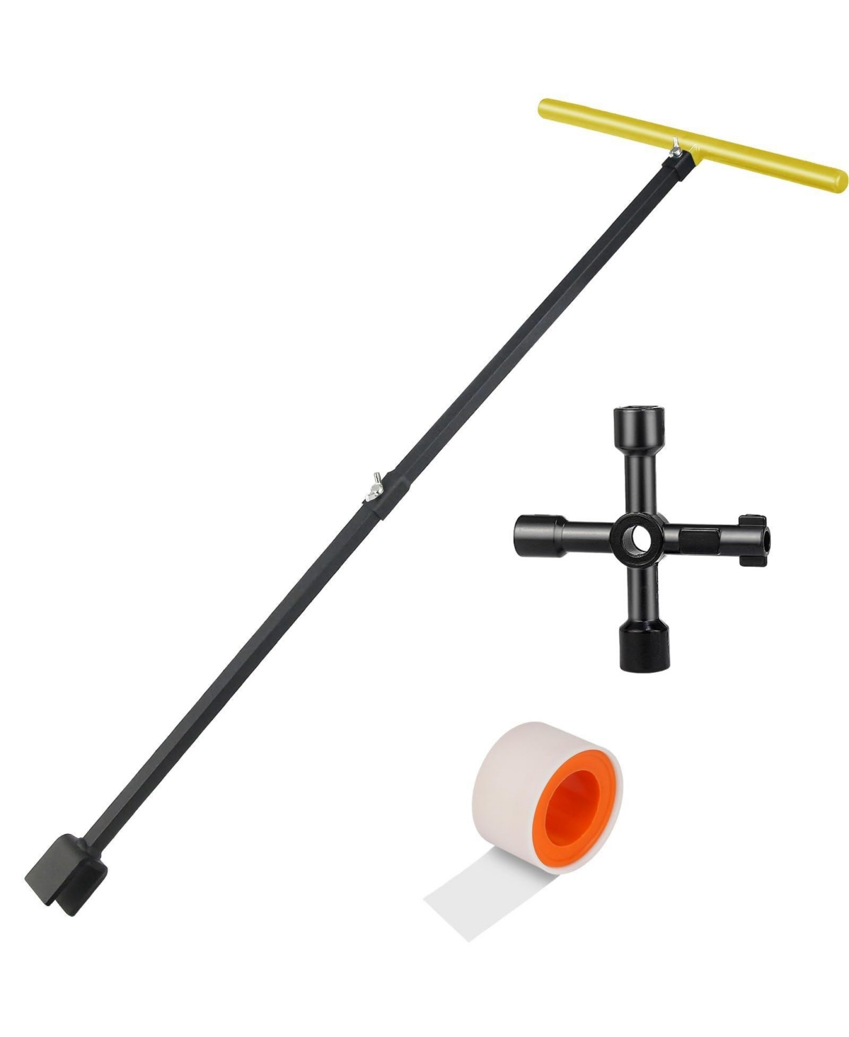 Click here for Xdovet Water Meter Key Shut Off Tool Steel 4 Way S... prices