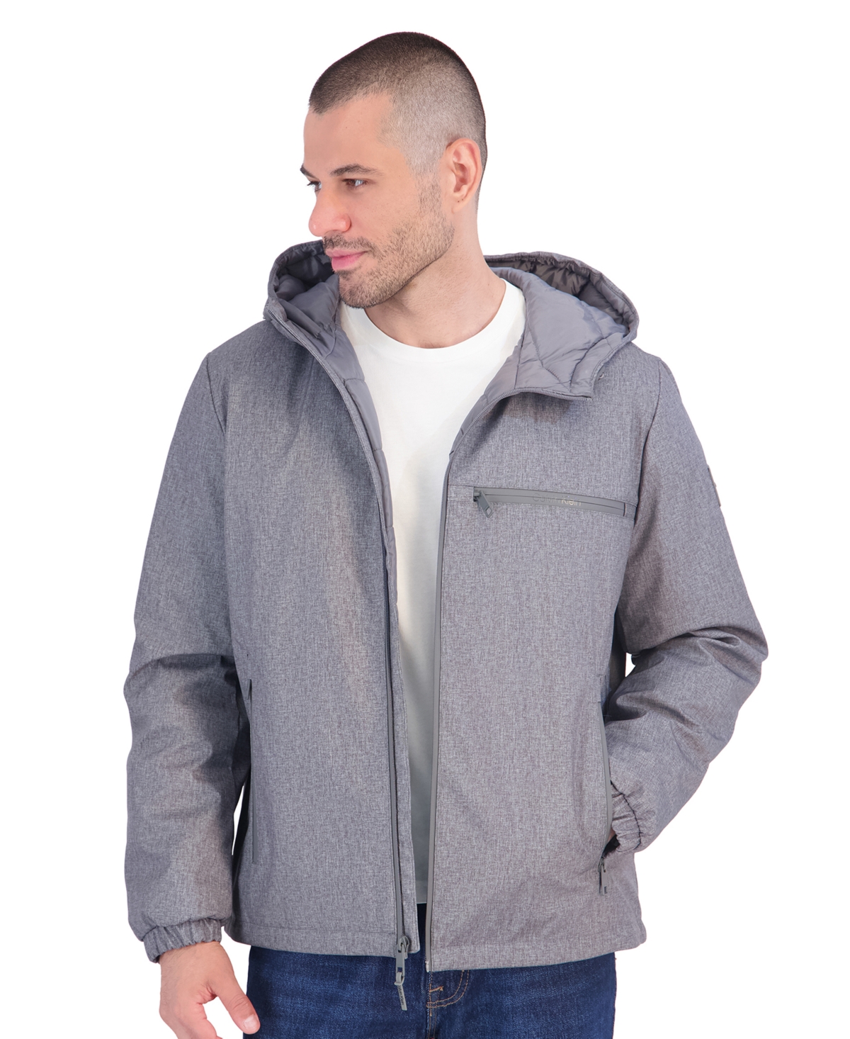 Click here for Calvin Klein Mens Hooded Quilted Inner Softshell J... prices