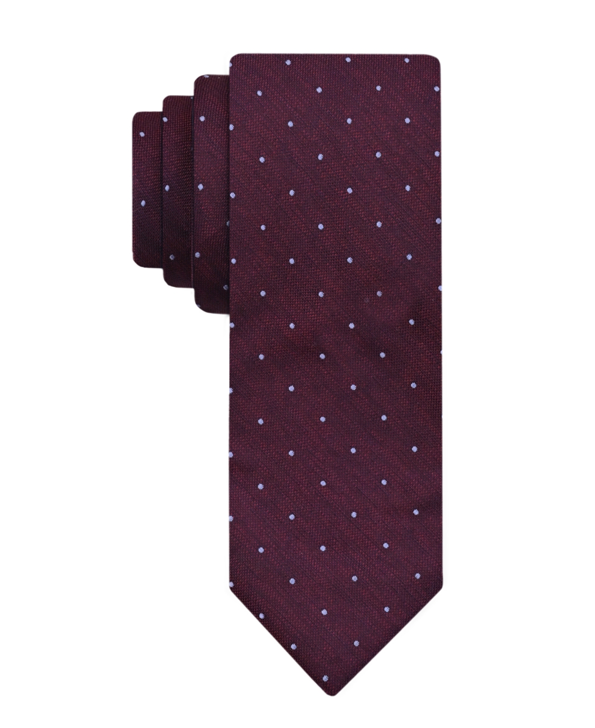 Click here for Tommy Hilfiger Mens Amherst Dot Classic Tie - Burg... prices