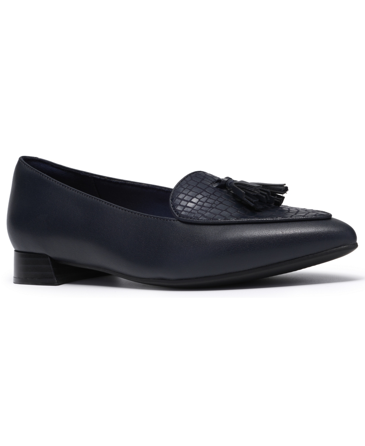 Click here for Clarks Womens Natalyn Quartz Slip-On Flats - Navy... prices