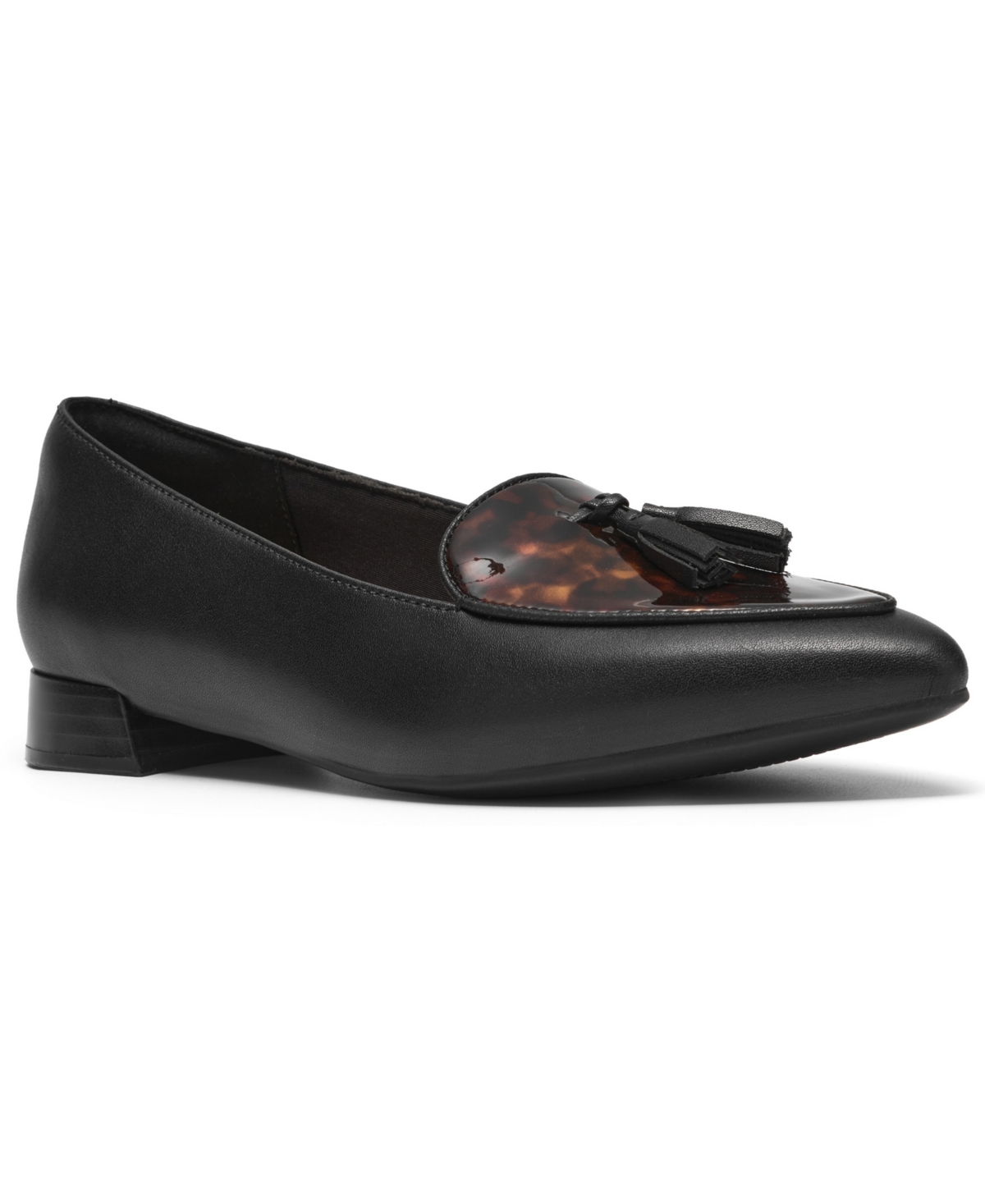 Click here for Clarks Womens Natalyn Quartz Slip-On Flats - Black... prices