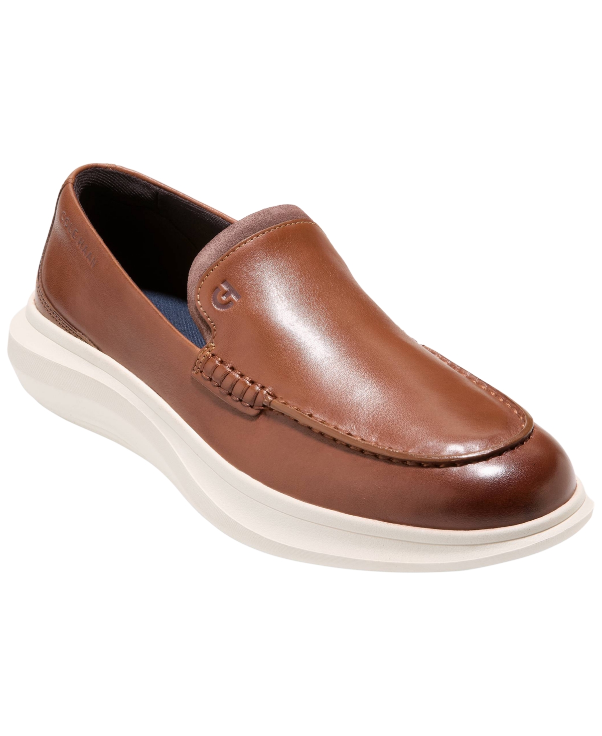 Click here for Cole Haan Mens Grand Aerion Venetian Loafers - Bri... prices