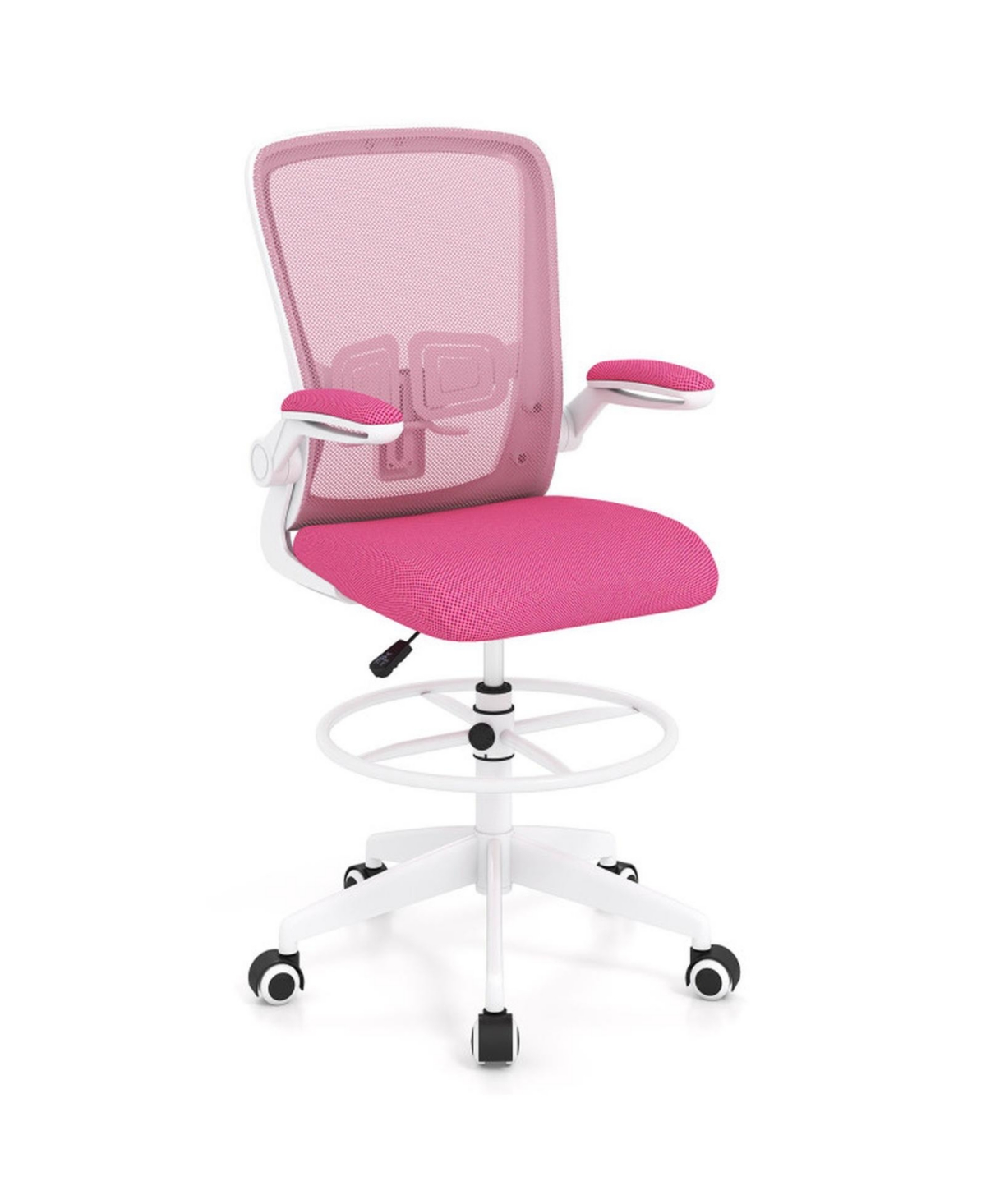 Click here for Sugift Height Adjustable Drafting Chair with Flip-... prices