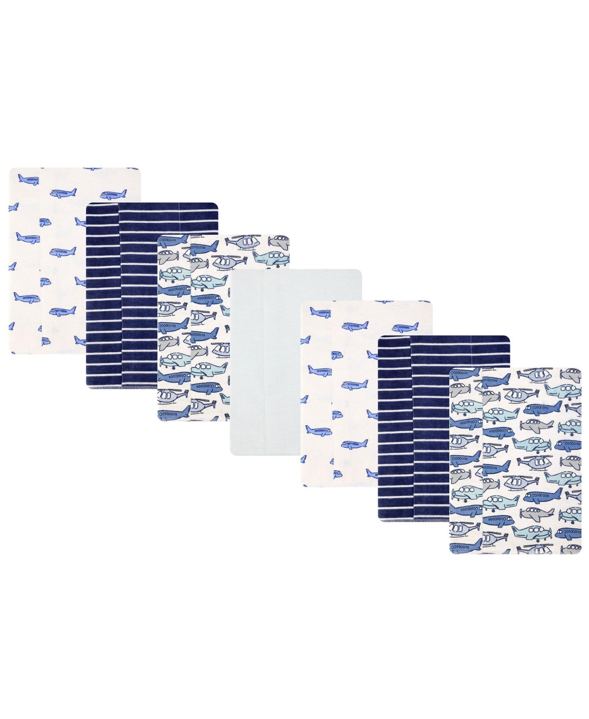 Click here for Hudson Baby Boy Cotton Poly Flannel Burp Cloths 7-... prices