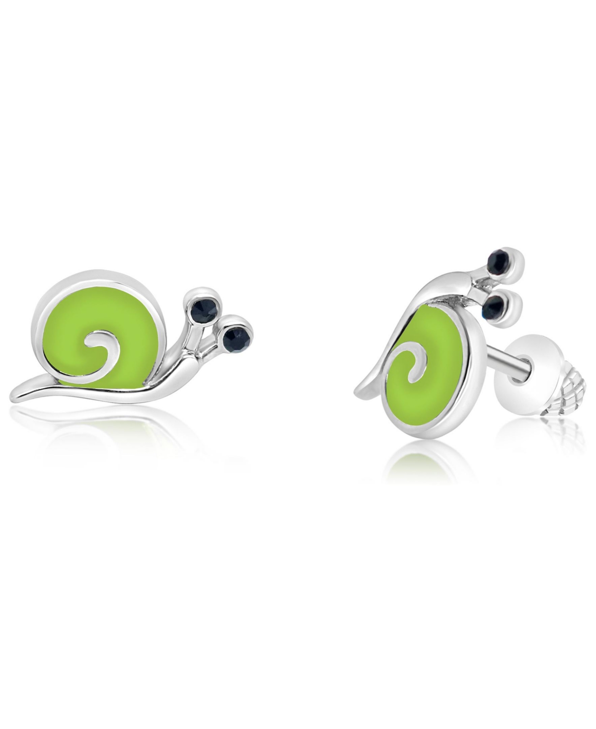 Click here for Chanteur Kids Snail Hypoallergenic Earrings for Gi... prices
