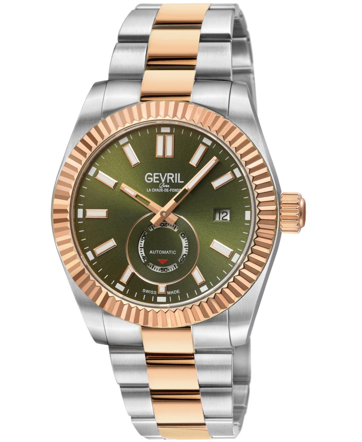 Click here for Gevril Mens Swiss Made West Village Swiss Automati... prices