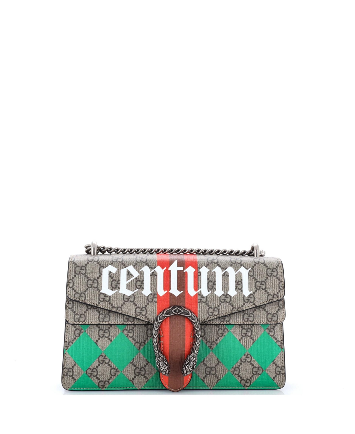 Click here for Pre-Owned Gucci Small Dionysus Bag Printed Gg Coat... prices