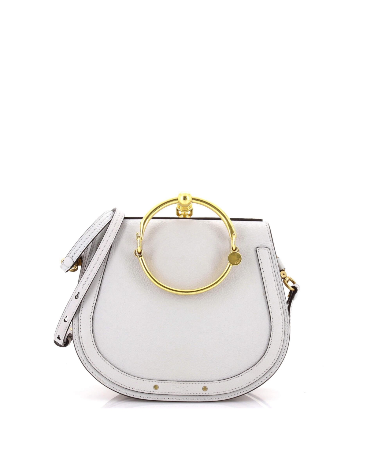 Click here for Pre-Owned Chloe Medium Nile Crossbody Bag Leather... prices